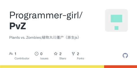 Github Programmer Girl Pvz Plants Vs Zombies Js