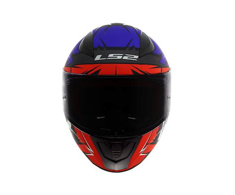 Ls2 Cap Rapid Ff353 Cromo Matte Blk Red Blue Brasil Moto Store