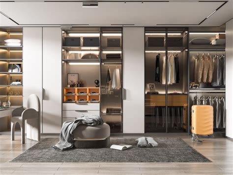 衣帽间 其它空间模型下载 其它空间施工图下载 拓者设计吧