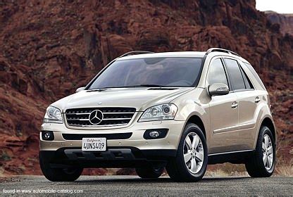 2006 Mercedes Benz Ml 350 4matic Specs Review 200 Kw 272 Ps 268 Hp