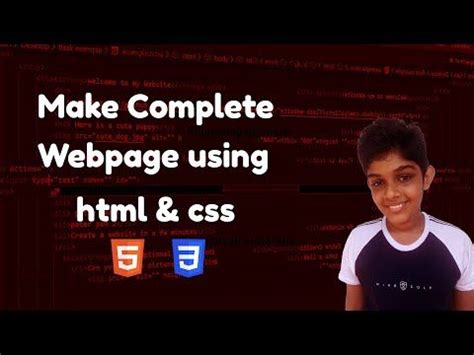 How To Design Responsive Webpage Using Html Css RANDI RAVEL Webpage Html Css Css