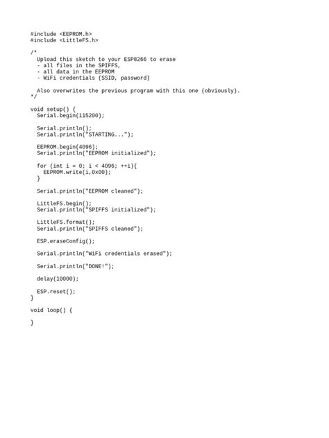 Reset Codes For Nodemcu Esp8266 Pdf