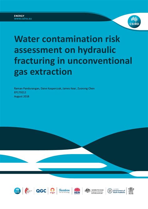Water Contamination Risk Assessment At Harry Reese Blog