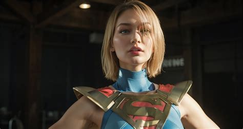 Injustice Supergirl Real Life Conversion By Gigadiffusion On Deviantart
