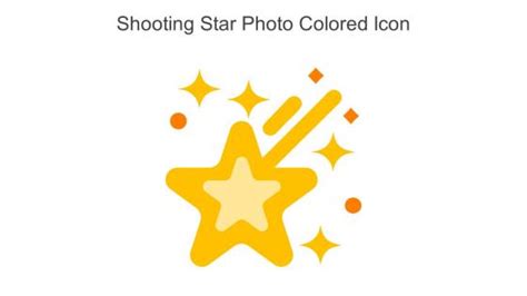 Shooting Star Icon PowerPoint Presentation And Slides SlideTeam