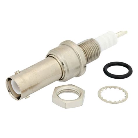 Shv Jack Bulkhead Mount Hermetically Sealed Connector Solder Attachment