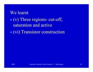 What Are And How Are PNP NPN Transistor Materials Are Made PDF