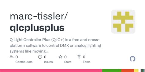 GitHub Marc Tissler Qlcplusplus Q Light Controller Plus QLC Is A Free And Cross Platform