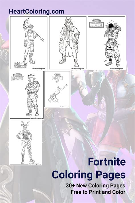 Fortnite Hope Coloring Pages