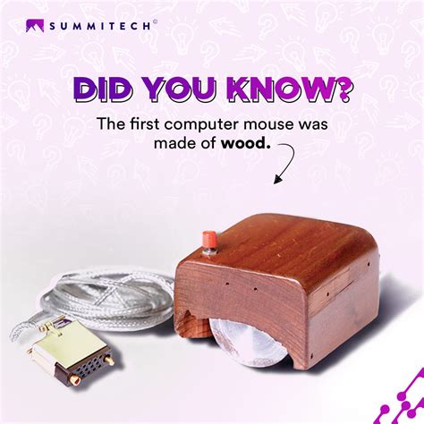 Summitech Ltd The Mouse Was Invented And Developed In Facebook