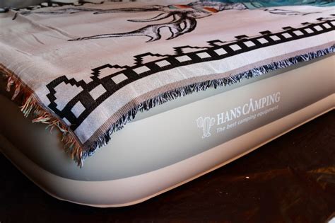캠핑매트 자충매트로 에어펌프 일체형 한스캠핑 그라든 두꺼운 에어매트 캠핑용품으로 추천 네이버 블로그