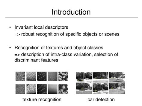 ppt recognition of textures and object classes powerpoint