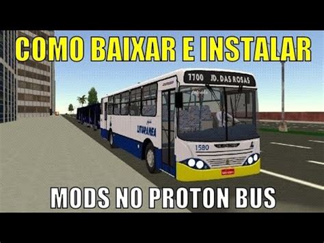 Como Colocar Mods No Proton Bus Simulator De Android Mods Proton Bus Simulator
