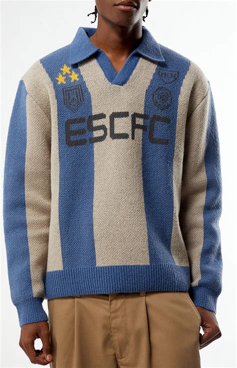 Pacsun Escfc Polo Sweater Pacsun