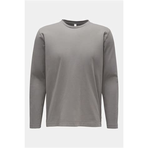 04651 A Trip In A Bag Rundhals Longsleeve Grau Braun Hamburg