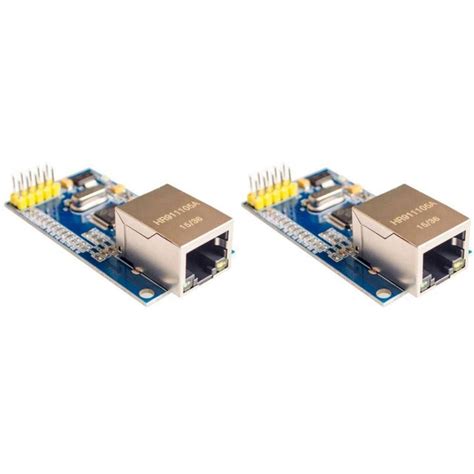 2x W5500 Ethernet Network Harde Tcpip 51stm32 Microcontroller Program