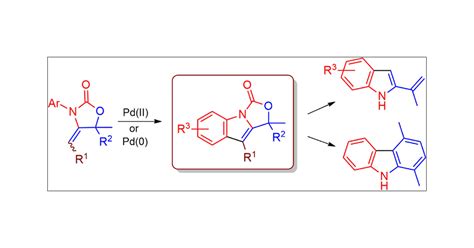 Divergent Pd Catalyzed Functionalization Of 4 Oxazolin 2 Ones And 4
