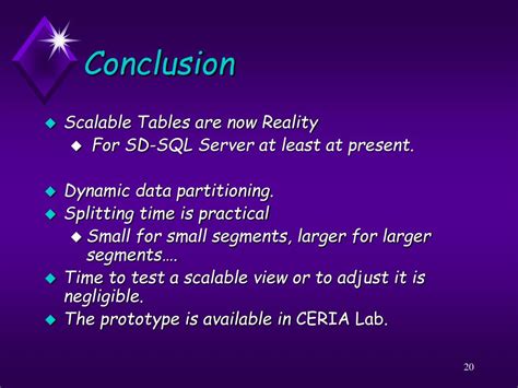 Ppt Sd Sql Server A Scalable Distributed Database Powerpoint