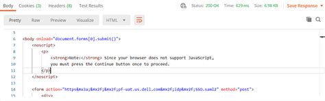 Server Response Your Browser Does Not Support Javascript 🙋 Help Postman Community