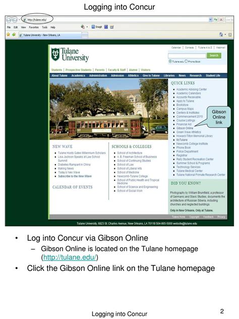 Ppt Logging Into Concur Powerpoint Presentation Free Download Id 559909