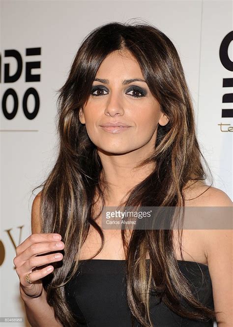 Spanish Actress Monica Cruz Attends Onde 2000 Team Presentation On