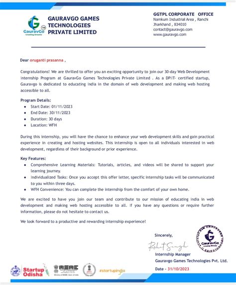 Oruganti Prasanna Posted On Linkedin