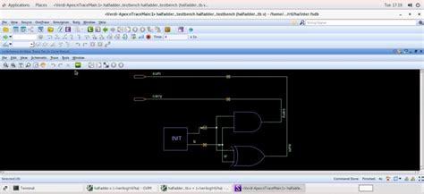 100daysofrtl Verilog Digitaldesign Rtl Halfadder 100daysofcode