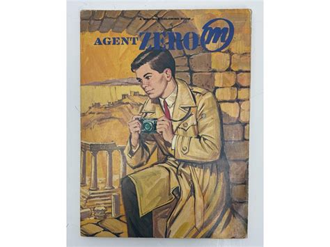 1966 Mattel Toys Inc Agent Zero M Whitman Coloring Book Etsy