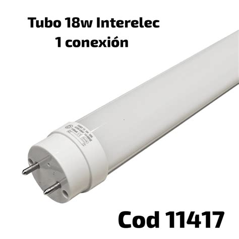 Tubo 18w Interelec 1 Conexion Distribuidora Capicua