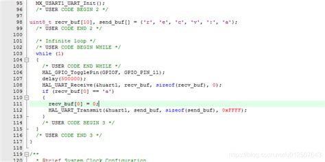 Stm32cubemx入门使用一stm32cube怎么打开代码 Csdn博客