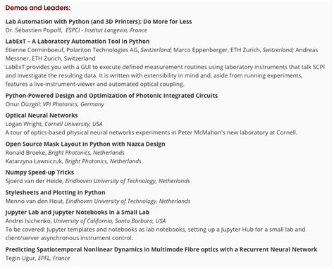 GitHub Aisichenko OFCLabAutomation Demo For The OFC Lab Automation Hackathon