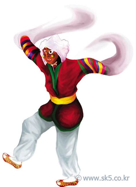 탈춤 일러스트 이미지 사용조건이 까다롭지 않은 포스터 한국 사진