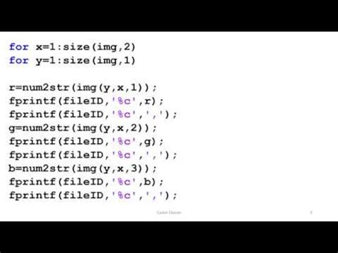 MATLAB Program To Convert Color Image Into Text And Vice Versa MATLAB Programming