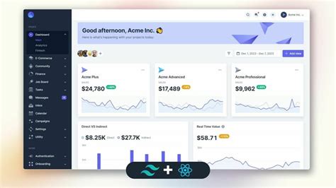 Top Free Tailwind React Admin Dashboard Templates For DEV Community