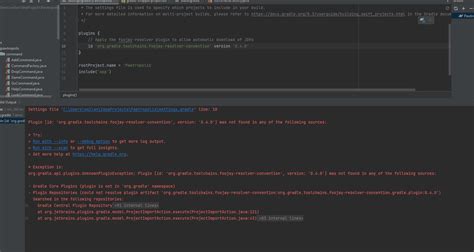 Java Gradle Plugin Is Not Found Stack Overflow