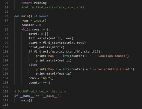 Solved Below Is My Python Code For A Maze Solver The Goal