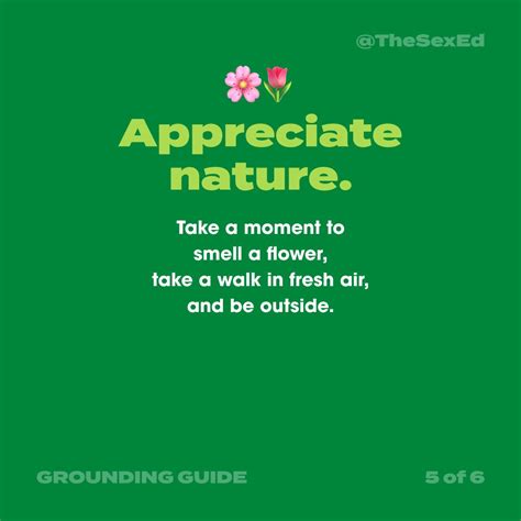 Grounding Exercise Guide — The Sex Ed