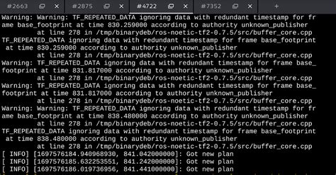 warnings in navigation project ros the construct ros community