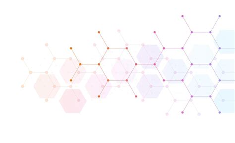 Premium Vector Abstract Hexagonal Background Molecular Structure And