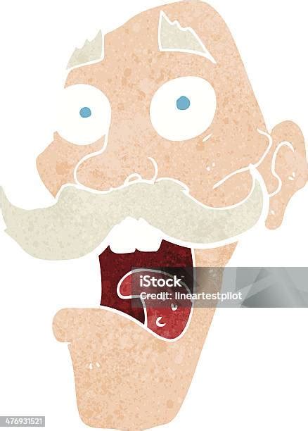 말풍선이 있는 겁먹은 올드맨 낙서 드로잉에 대한 스톡 벡터 아트 및 기타 이미지 낙서 드로잉 남자 명랑한 Istock