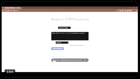 GitHub Ahmedoubadi Kokoro Tts Open Source Kokoro TTS API Server FastAPI And Web UI React