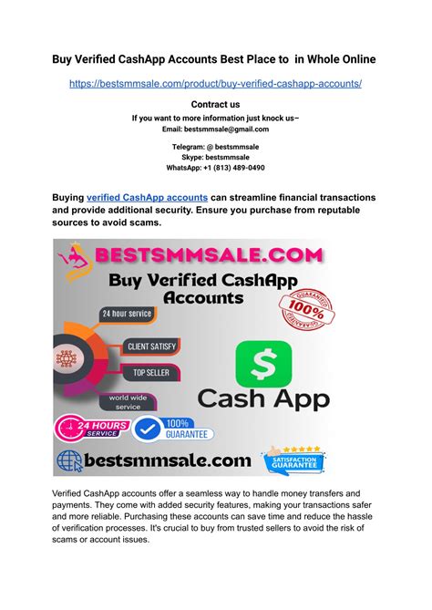 PPT - Buy Verified CashApp Accounts Best Place to in Whole Online PowerPoint Presentation - ID ...