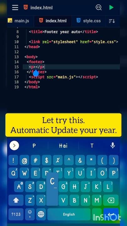 2 Line Of Javascript Code Your Website Footer Copyright Year Automatic Update Youtube