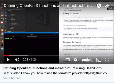 GitHub Ewilde Terraform Provider Openfaas Terraform OpenFaaS Provider