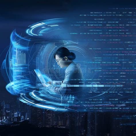 Guardians Of Digital Privacy Data Protection In The Age Of Cyber Security Stock Illustration