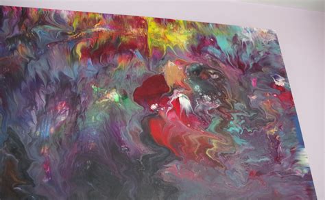 Northern Lights 48 X 36 Alexandra Romano Art