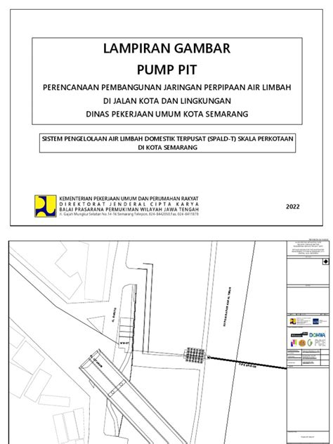 L2 B Gambar Pump Pit Cover V4 Pdf Civil Engineering Gas Technologies