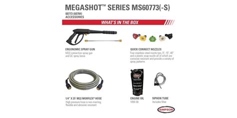 Simpson Honda Psi Gas Pressure Washer