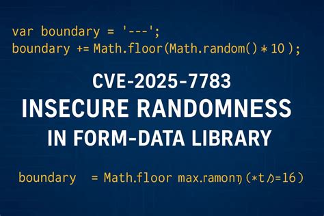 Critical Flaw Cve 2025 7783 Cvss 94 In Form Data Library Exposes