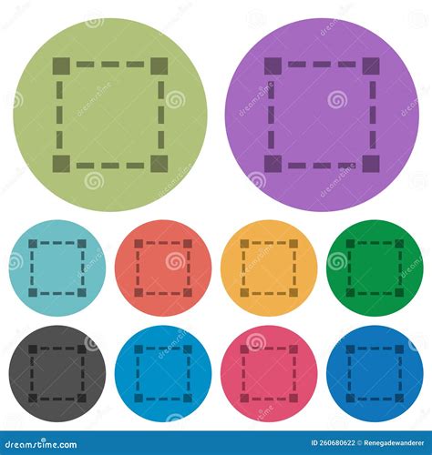 selection dashed rectangle with pointer in vector stock vector